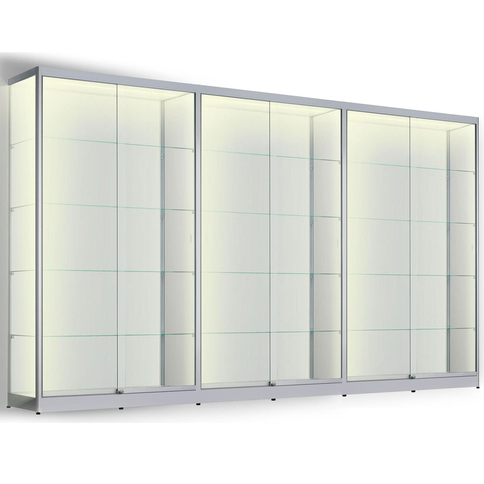 Vitrinemasters.com Led Vitrinekast 200cm X 300cm X 20cm