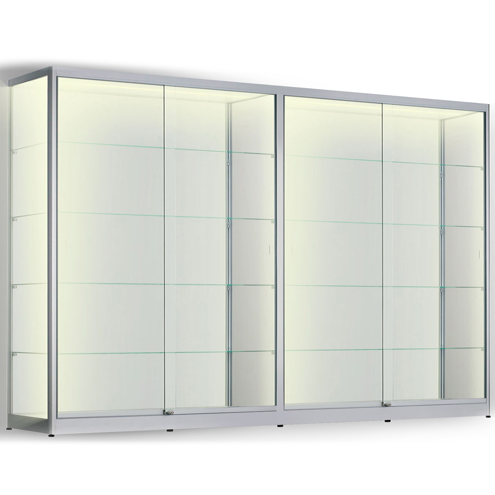 Vitrinemasters.com Led Vitrinekast 200cm X 320cm X 40cm